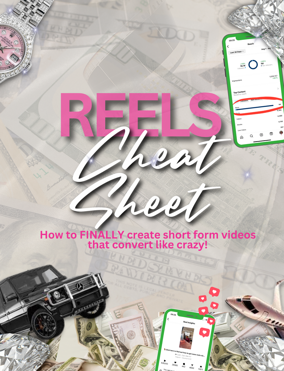 Reels cheat sheet – Smh Customized LLC